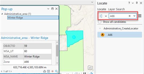 how to create a locator to geocode polygons by unique field values in