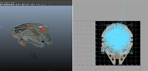 Autodesk Maya Uv Mapping Millenium Falcon