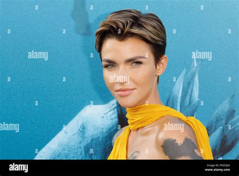 Ruby Rose At The Premiere Of Warner Bros The Meg Held At The TCL Chinese Theatre In Hollywood