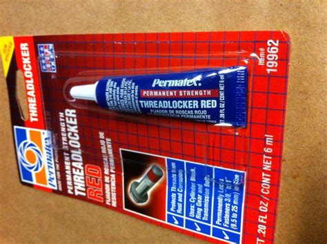 Find Permatex Permanent Strength Threadlocker Red In Minersville Pennsylvania Us For Us 4 99