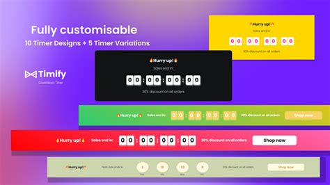 Timify Boost Shopify Sales With Customisable Countdown Timer