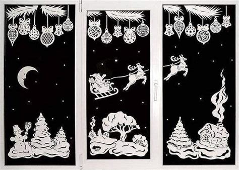 Как украсить окно на Новый Год 2019 5 способов и 30 фото