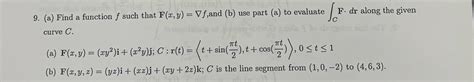 solved a ﻿find a function f ﻿such that f x y gradf and