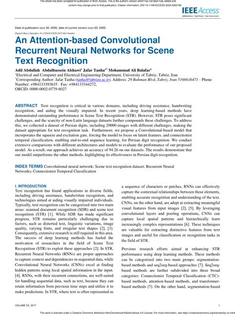 pdf an attention based convolutional recurrent neural networks for