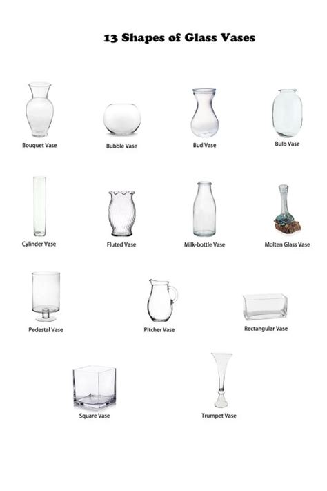 13 Glass Vases Shape And How To Choose Them Glasseam Official Site