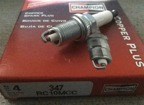 4 Bujias Champion Rc10mcc Sonic | Envío gratis