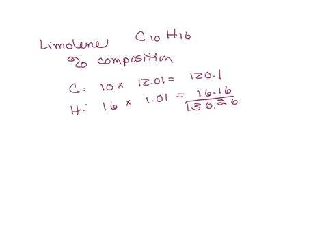 Solved Limonene Shown Here Is A By Product Of The Commercial
