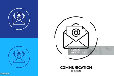 이메일 라인 아트 벡터 아이콘입니다 포스트 봉투의 윤곽선 기호입니다 얇은 스트로크로 만든 통신 픽토그램 배경에 격리 0명에 대한