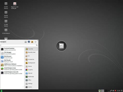 Arch Linux Based Manjaro Xfce 0 8 9 Rc2 Features Improved Uefi Support Softpedia