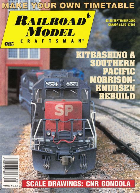 Railroad Model Craftsman September 2000 White River Productions