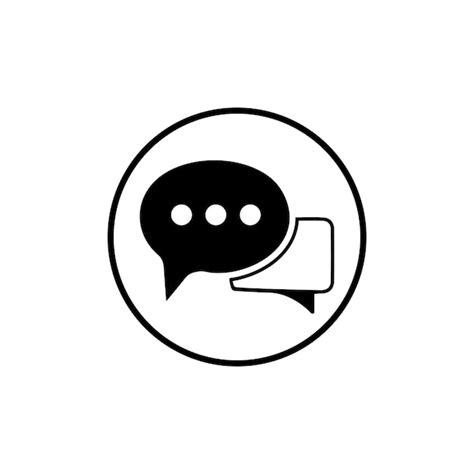 Premium Vector Speech Bubble Icon Vector Illustration