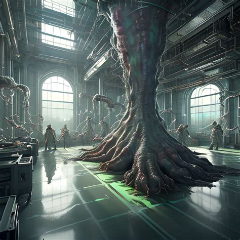 Big Laboratory View From Inside Cloning And Creating A Mutants