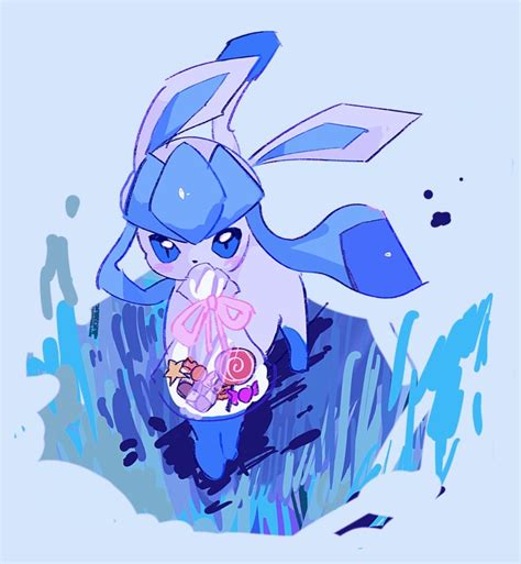 Glaceon Pokemon Drawn By N29670007 Danbooru