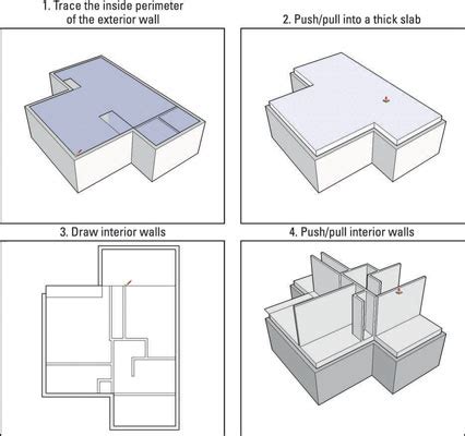 How To Draw A Floor Plan In Sketchup House Design Ideas