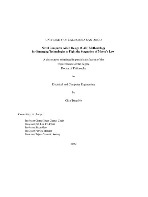 novel computer aided design cad methodology for emerging technologies