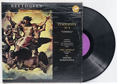 Beethoven Symphony No9 Choral Jascha Horenstein Lp Vox Stpl 510