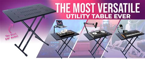 Liquid Stands Expandable Dj Table Stand Portable Audio Mixer Stand Dj Stand For