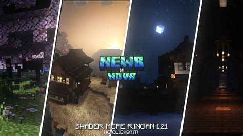 SHADER MCPE RINGAN 1 21 NEWB SHADERS NEWB X NOVA SHADER MCPE 1 21 YouTube