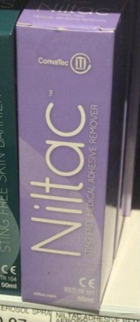 ConvaTec - Niltac Sting Free Medical Adhesive Remover, Health ...