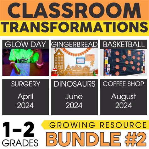 Classroom Transformations Growing Bundle 2 Lucky Little Learners