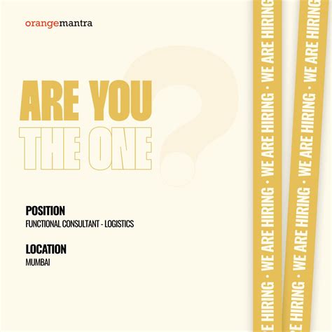 Orangemantra On Linkedin Hiring Jobsearch Joinourteam