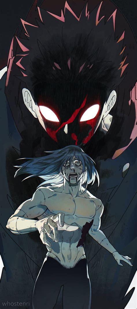 Itadori Yuuji And Mahito Jujutsu Kaisen Drawn By Shihoritsu Danbooru