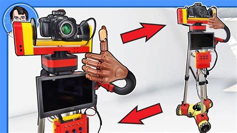 This Guy Built His Own Ai Powered Robot Camera Operator To Follow Him