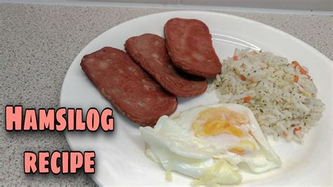 Hamsilog Bentesilog Filipino Breakfast Cooking Vlog 2 Youtube