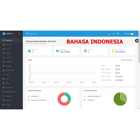 Jual Source Code Aplikasi HRD HRIS Payroll Dan Penggajian Absensi Cuti PHP Shopee Indonesia