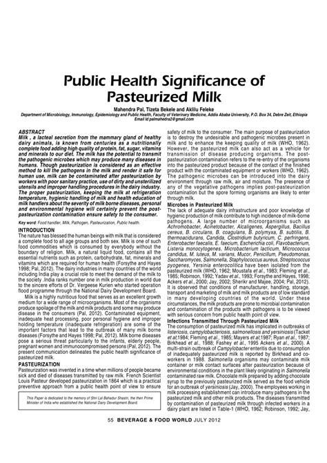 Pasteurization Louis Pasteur 1864
