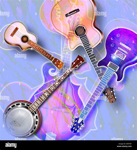 Stringed Instruments Stock Photo Alamy