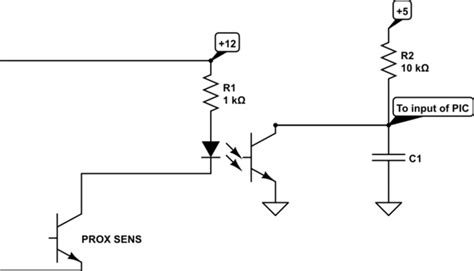 Pic How To Connect A Inductive Proximity Sensor Switch NPN DC V To PIC F V