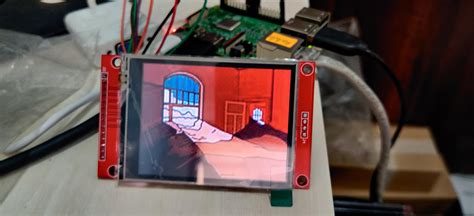 I Was Testing A TFT Display With A Raspberry Pi So Ofc This Was The First Image I Displayed P