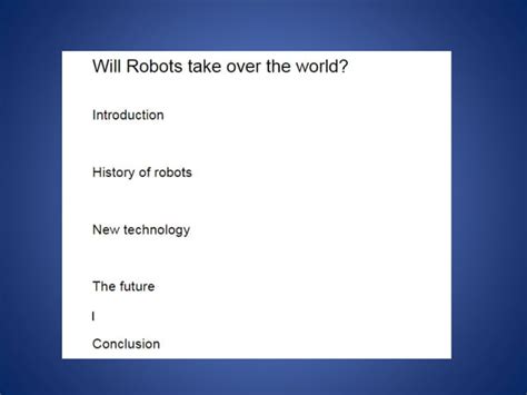 EPQ Research Getting Started PPTX Robotics Technology Computing