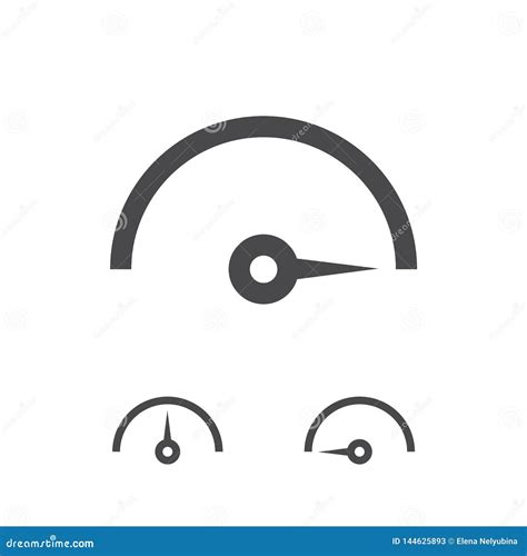 Colorful Info Graphic Gauge Element Vector Illustration Stock Illustration Illustration Of