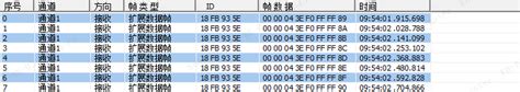 车载测试 can报文解析规则实例 can报文解析实例 csdn博客