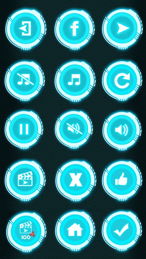 Artstation Button Ui