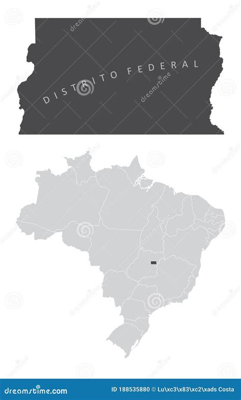 Federal District Brazil Stock Illustration Illustration Of State