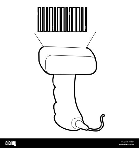 Barcode Scanner Icon Outline Style Hi Res Stock Photography And Images Alamy