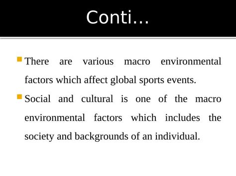 Global Event Positive And Negative Impacts On Macro Environment Desklib