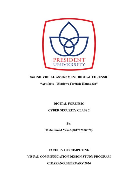 Artifacts Windows Forensic Hands On Download Free Pdf Microsoft Windows Application Software