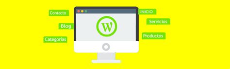 ¿ Cómo Crear Un Menú En Wordpress Blog Espacio