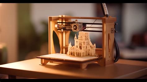 3d Printed Object Resting On The Table Background 3d Print 3d