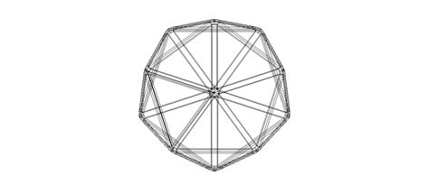3d Printed Wireframe Icosahedron By Mr Anycad Pinshape