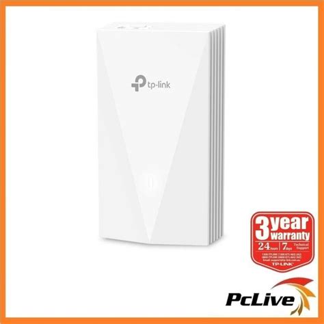 New Tp Link Eap Wall Ax Wall Plate Wifi Access Point Gigabit Omada Poe Pclive Computer