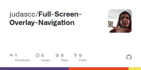 Github Judasccfull Screen Overlay Navigation
