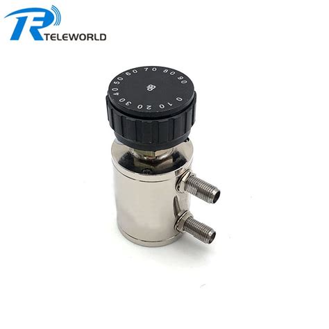 Rf Variable Attenuator Rotary Attenuator Step Attenuator Knob Attenuator Manual Attenuator