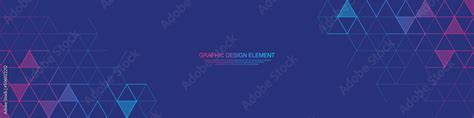 Abstract Geometric Background With Triangle Shape Pattern Stock Vector Adobe Stock