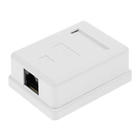 Cat6 Modular Box Surface Mount Box With Adhesive Cat 6 Rj45 8p8c Singl Arnaizph