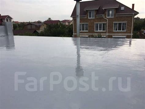 Жидкая наливная кровля, жидкая резина Clever PU110 белая 25 кг, под ...